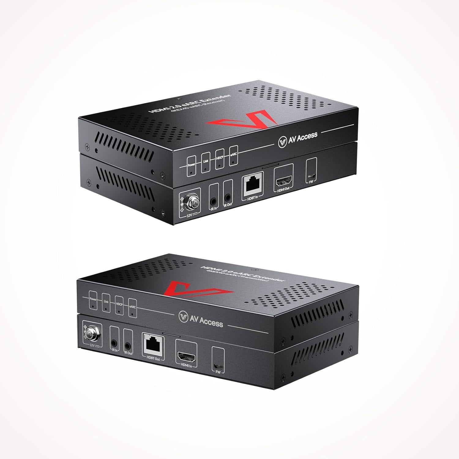 4K HDMI Extender with eARC & ARC, HDBaseT 3.0 Extender w/ 2-Way IR, CEC ...