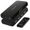 Lemorele 4K HDMI Splitter, 3 in 1 Out HDMI Switch with Remote Control ...