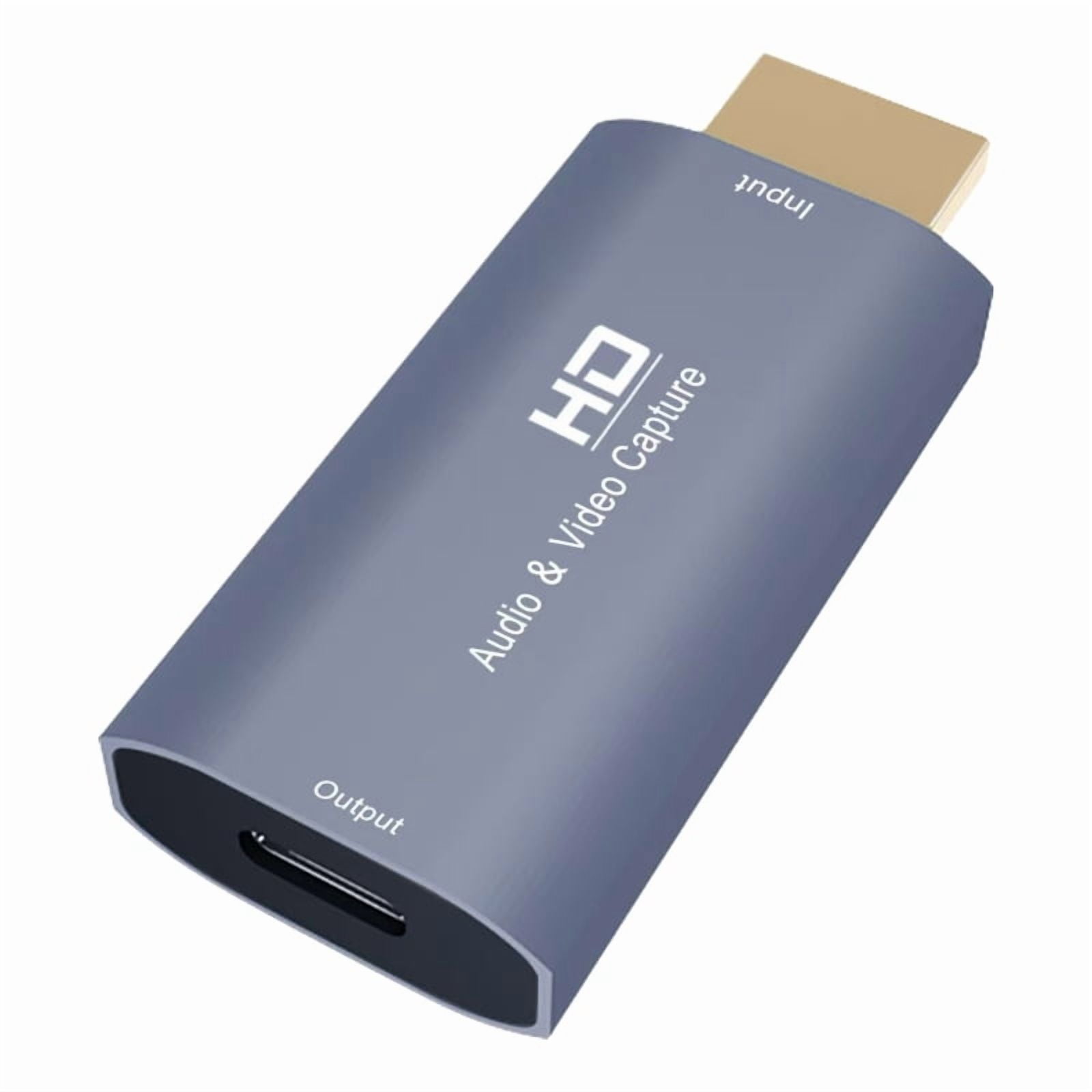 4K HDMI To USB C Video Capture Card 1080P 60HZ Streaming Video Recorder ...