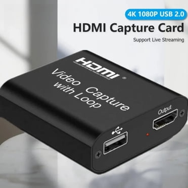 Yuehuam 4K Audio Video Capture Card, HDMI USB 3.0 Video Capture Device ...