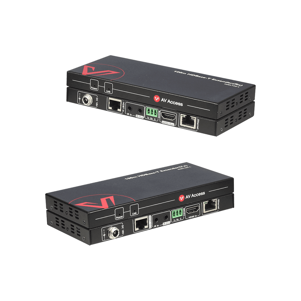 4K HDMI over HDBaseT Extender up to 100m/330ft with Bi-directional PoE ...