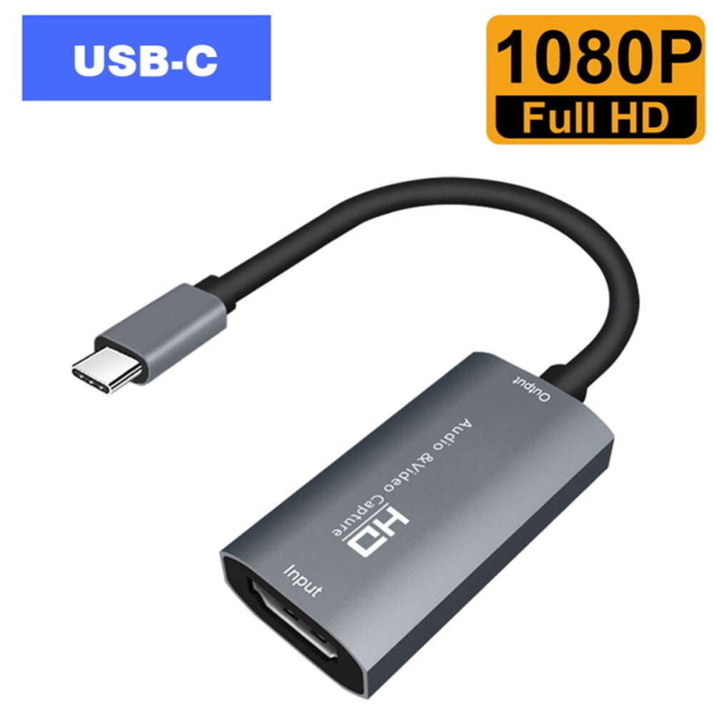 4K HDTV Video Capture Card Usb Type C Capture Card Dongle Adapter for ...