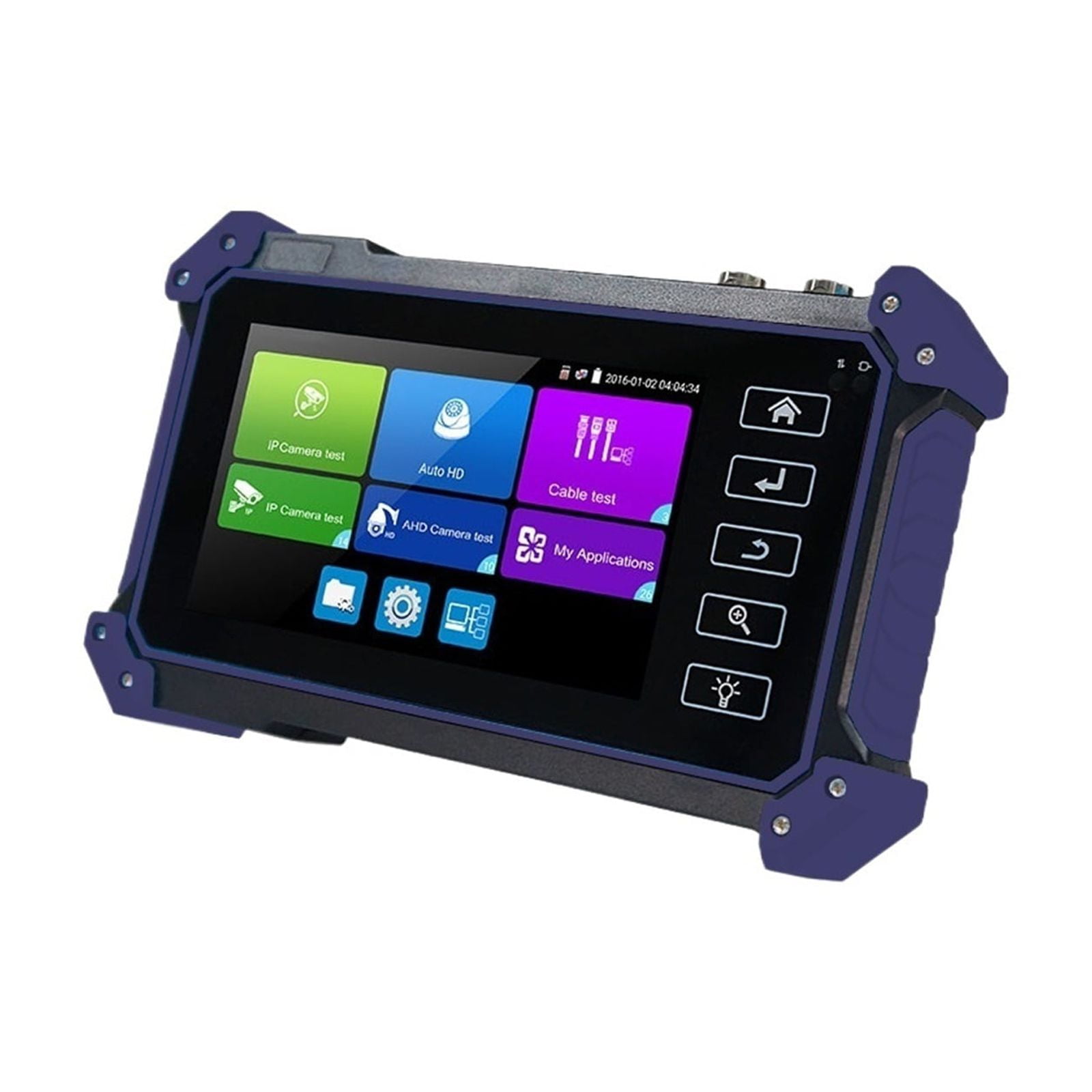 4K IP CCTV Tester 8MP IP CVI TVI AHD SDI Analog 6 In 1 Security CCTV ...