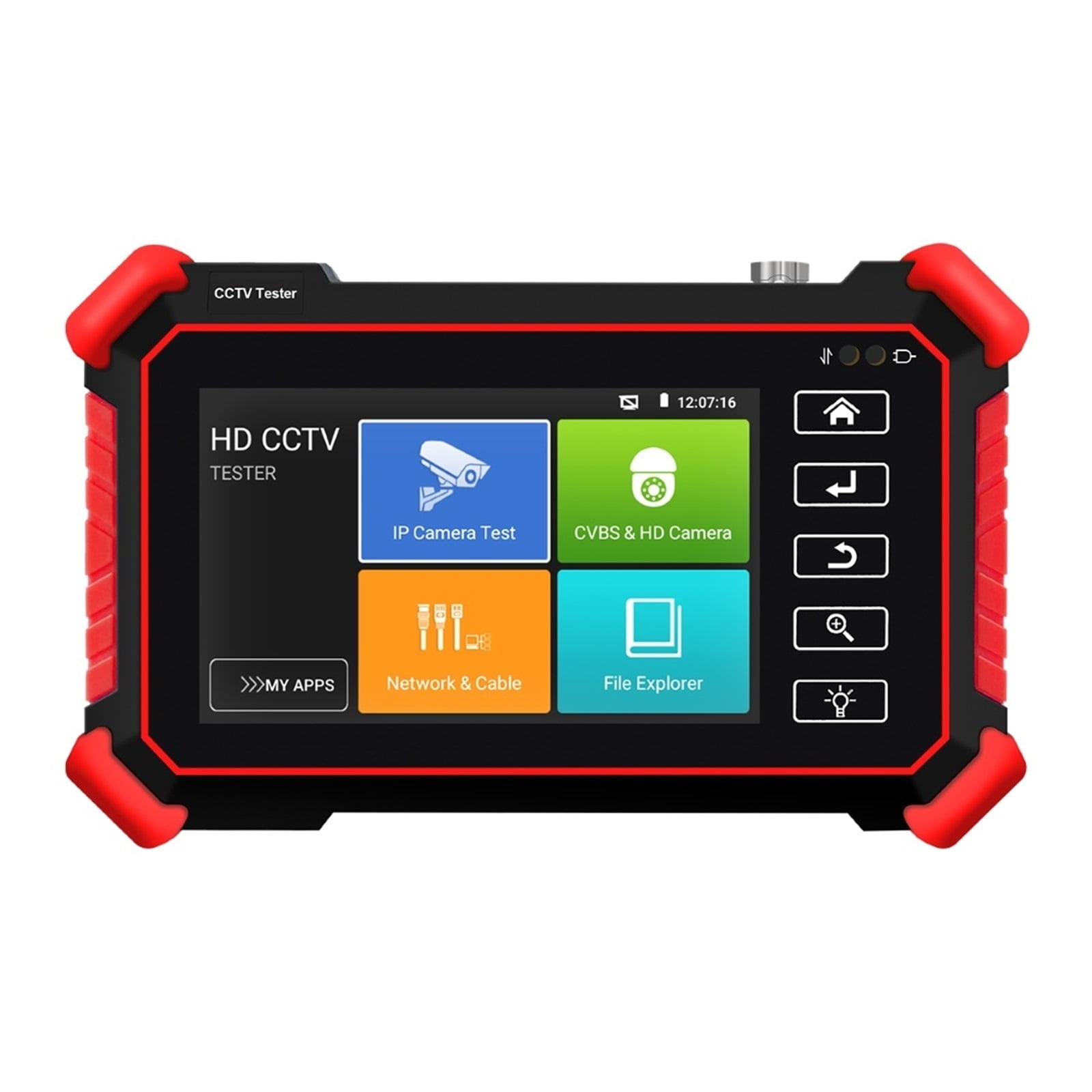 4K IP Camera Tester 8MP CCTV Tester Iptv 4 Inch Mini Monitor AHD TVI ...