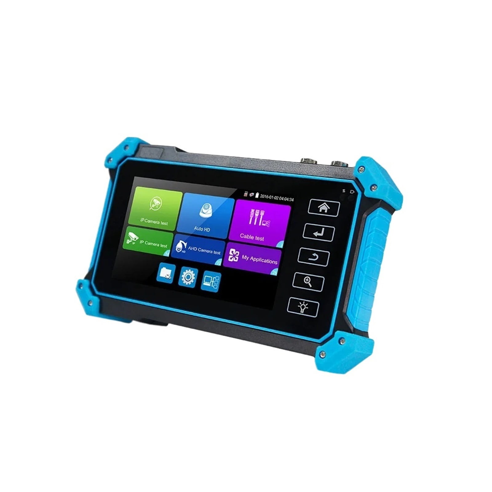 4K IPC CCTV Tester Monitor 8MP AHD CVI TV SDI Camera Testing H.265 IP ...