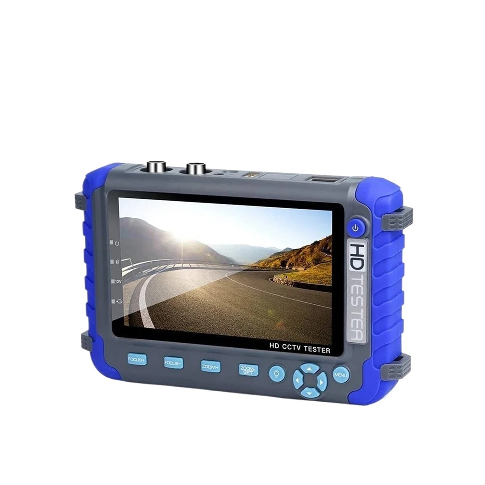 4K IV8W Camera Tester 5 Inch CCTV Monitor 8MP AHD/CVI/TVI CVBS Analog ...