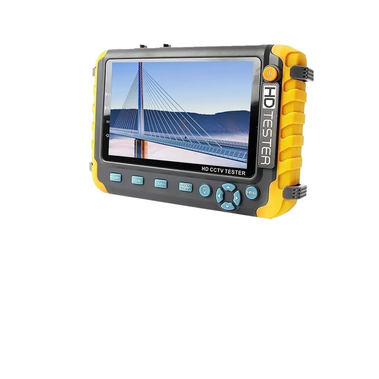 4K IV8W Camera Tester 5 Inch CCTV Monitor 8MP AHD/CVI/TVI CVBS Analog ...