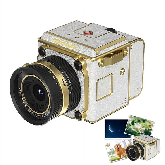 4K Retro Portable Digital Camera, Student Portable mini Camera ...