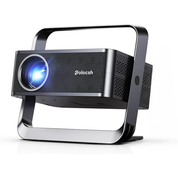 4K Smart Projector with WiFi and Bluetooth , 1080P Native Full HD ...