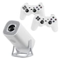 4K Smart Projector with 2 Gamepads – Android 11, WiFi 6, Bluetooth ...