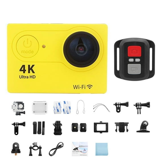4K Sports Camera 2.0-inch Screen Remote Control Action Camera ...