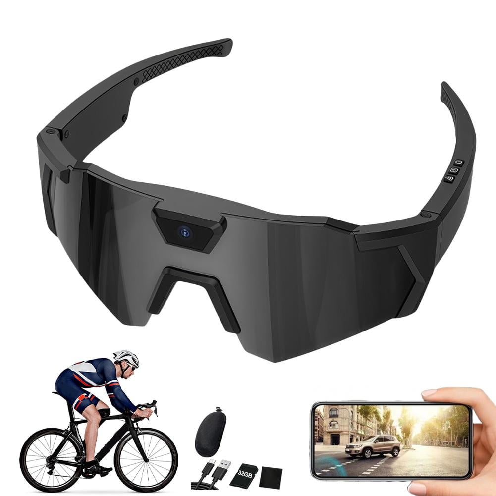 4K Sports Glasses with Camera, Sports Smart Camera Glasse for Men Women ...