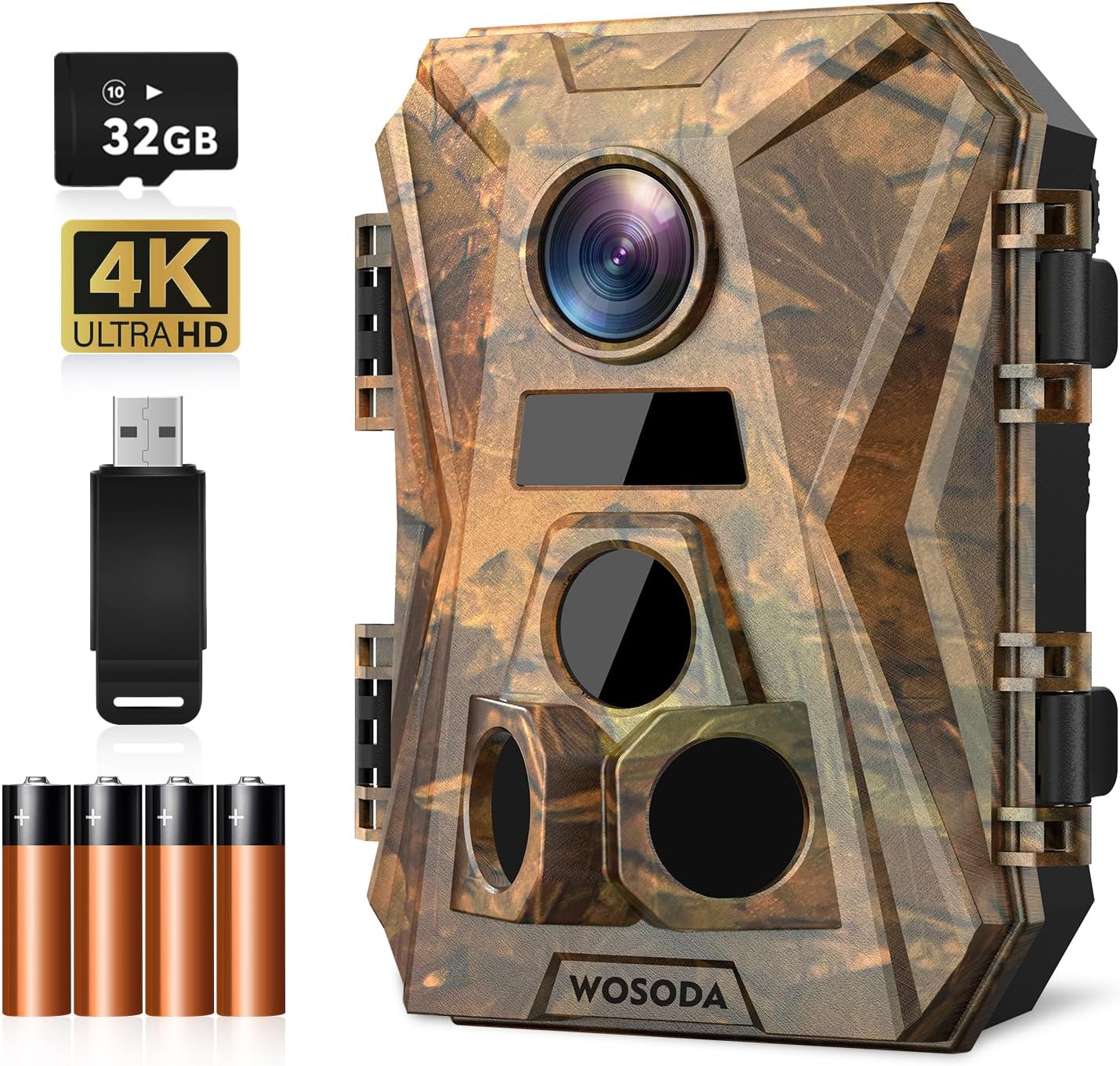 4K Trail Camera-36MP Game Game with 2''LCD, 0.2s Trigger Speed Hunting ...