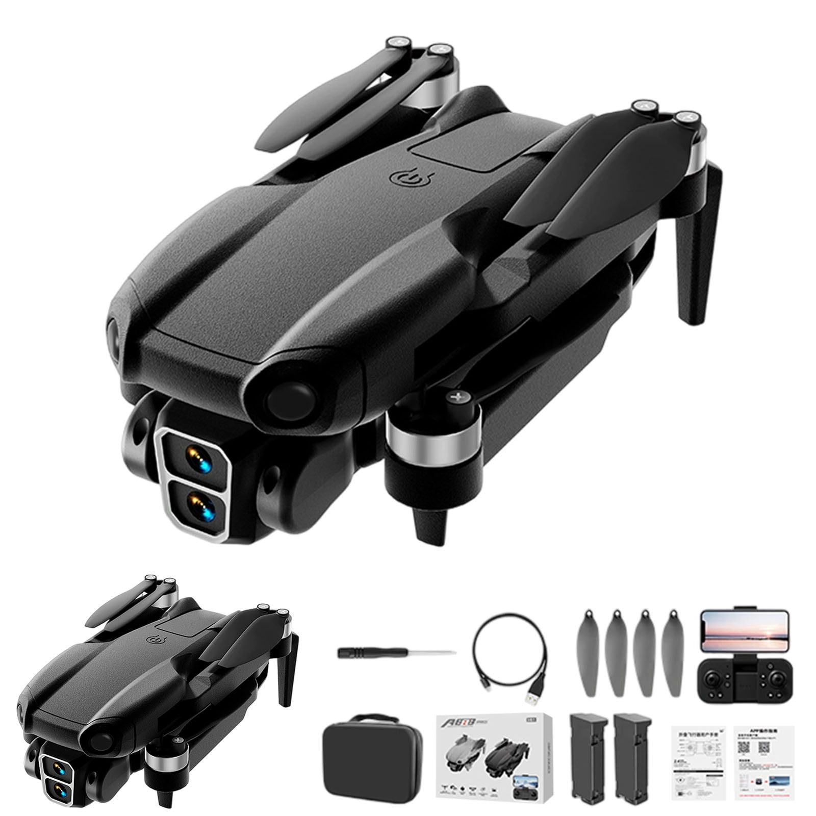 4K - Tuned Camera Drone With Long - Range Battery Brushless Motor ...