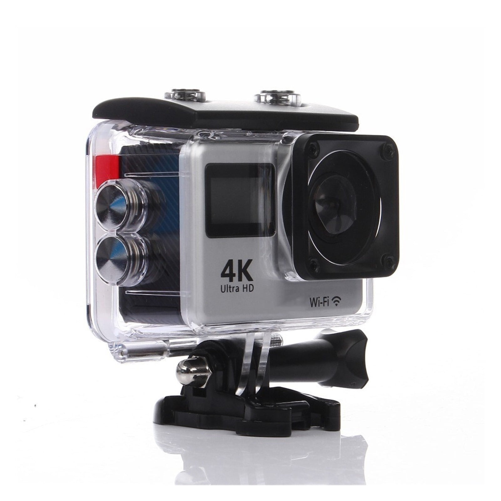 4K Ultra HD Action Camera Double LCD WiFi 16MP 170D 30M Waterproof Pro ...