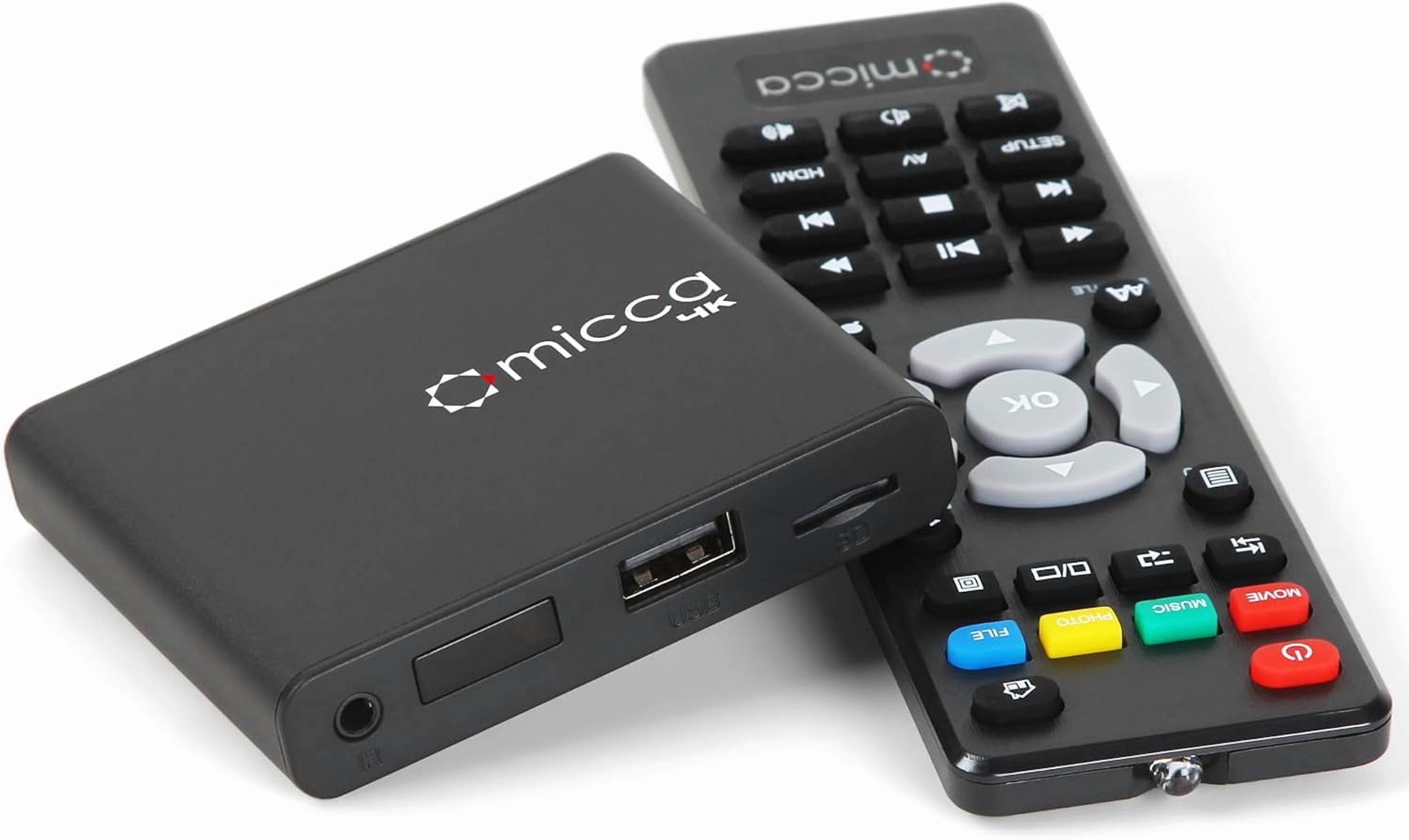 4K Ultra-HD Digital Media Player for USB Drives and MicroSD Cards ...