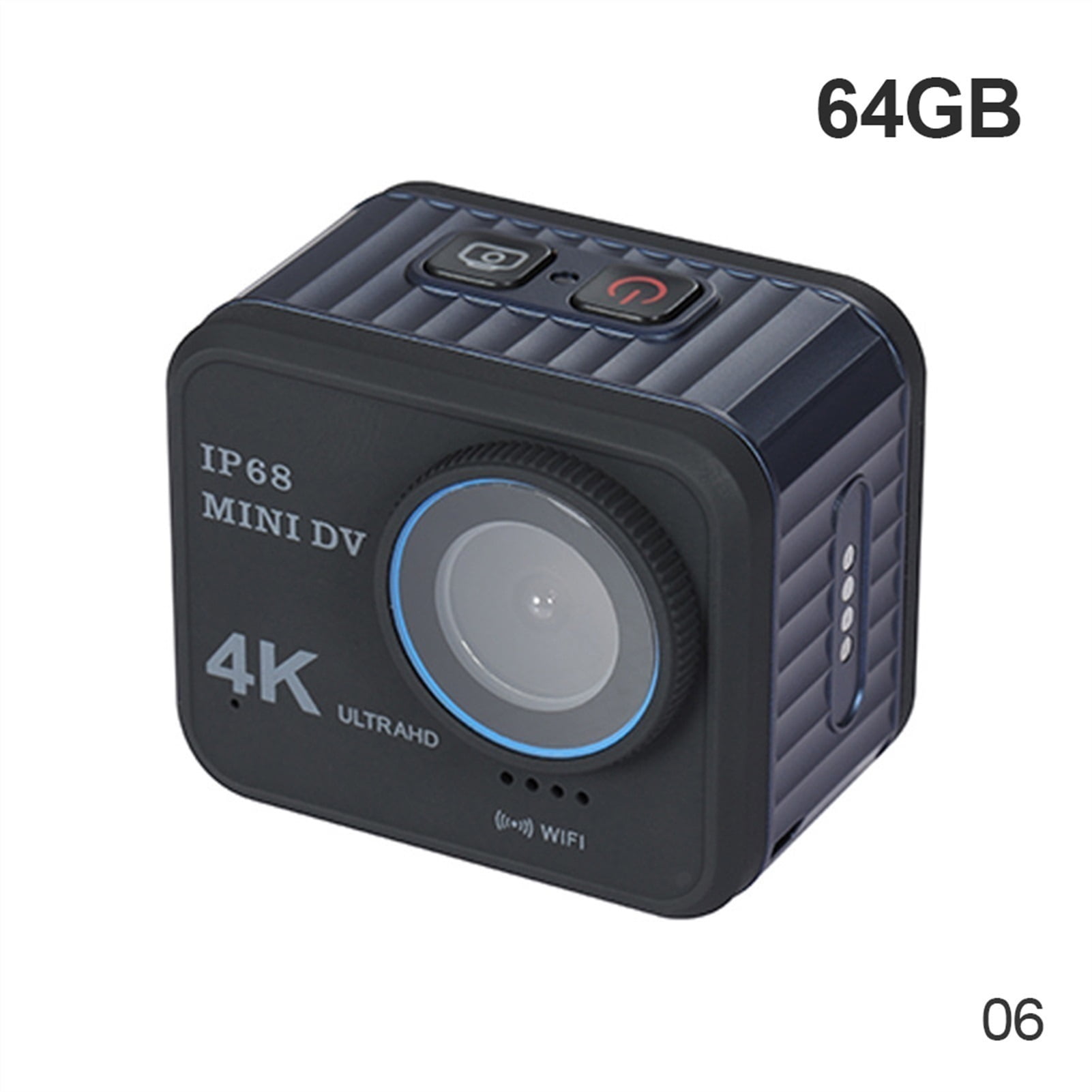 4K Ultra HD Wifi Action Camera, 48MP 1.54 inch Screen 4K Video Camera ...