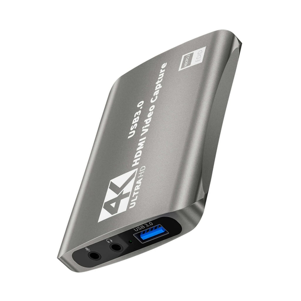 4K Video Capture Card Gaming Capture Card with 3.5mm Port 1080P 60FPS ...