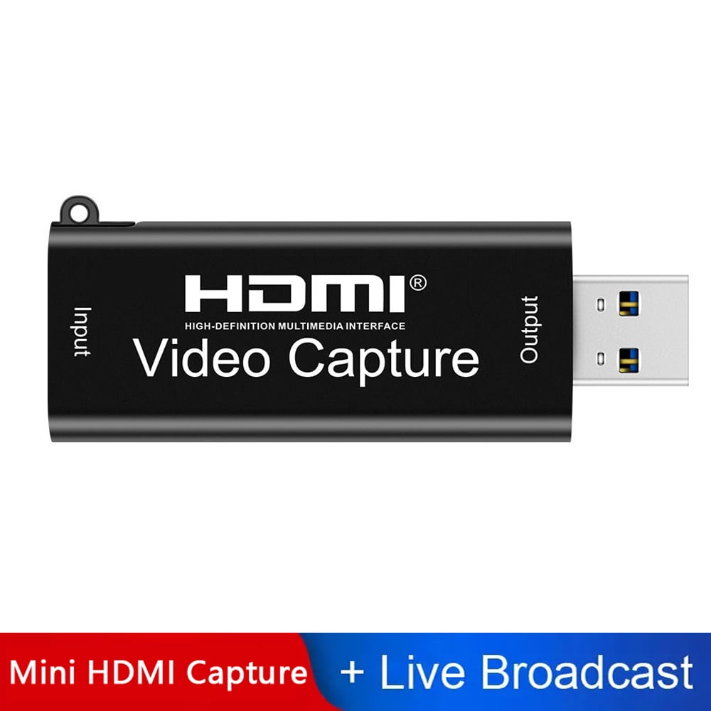 4K Video USB capture HDMI card Video Grabber Record Box for PS4 DVD ...