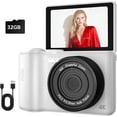 4K Vlogging Camera with 180? Flip Screen - 64MP Digital Camera for ...