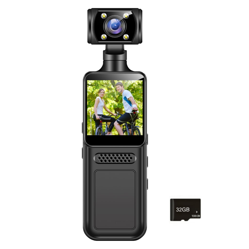 4K Vlogging Camera Handheld Video Camcorder Stabilization Wifi 180 ...