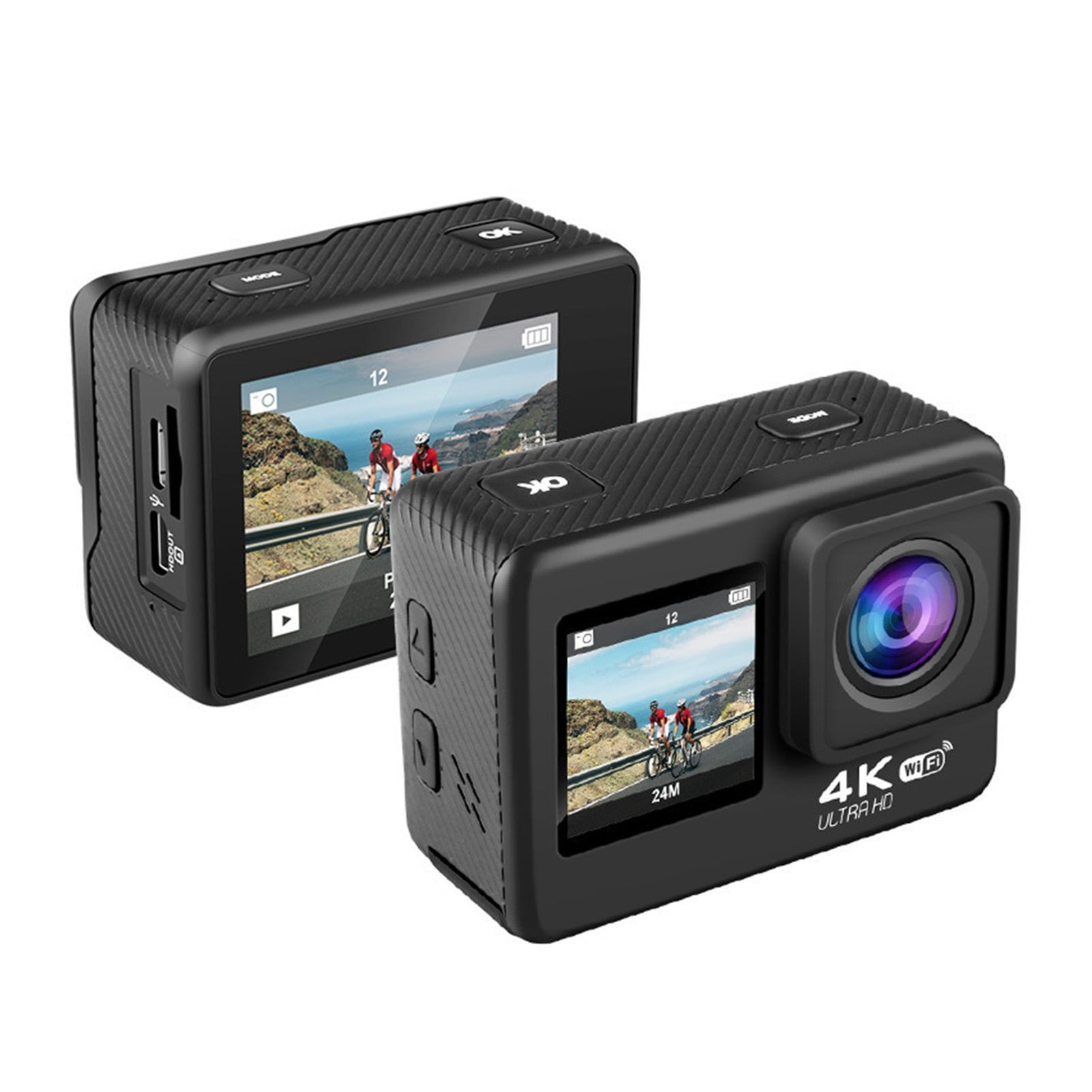 4K Waterproof Outdoor Sports Camera Anti-shake WIFI Sports DV Helmet ...