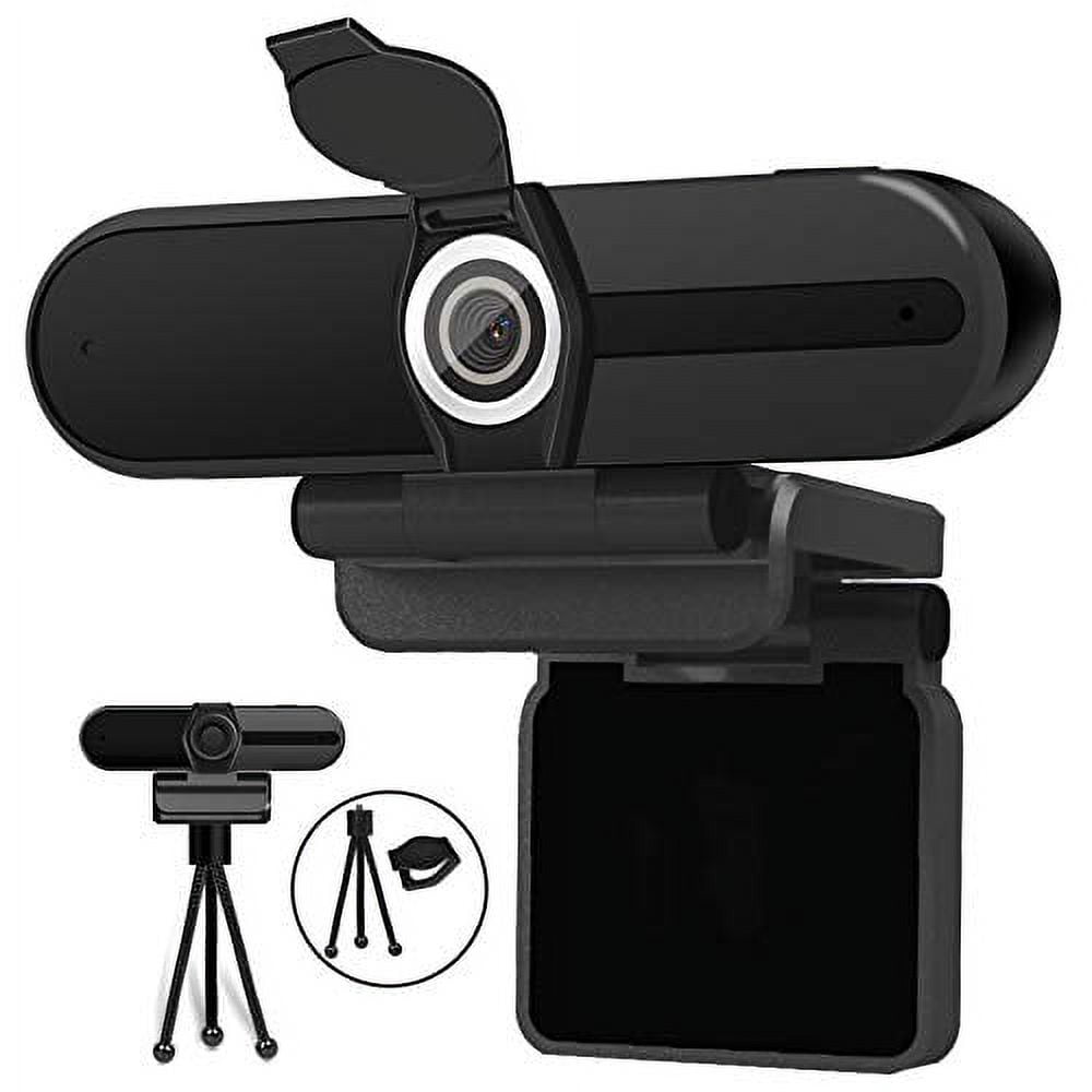 XPCAM 4K Webcam, 8MP HD Computer Camera with Microphone, Privacy ...