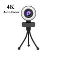 4K Webcam with Microphone for Desktop USB Streaming Web Camera - 4K ...