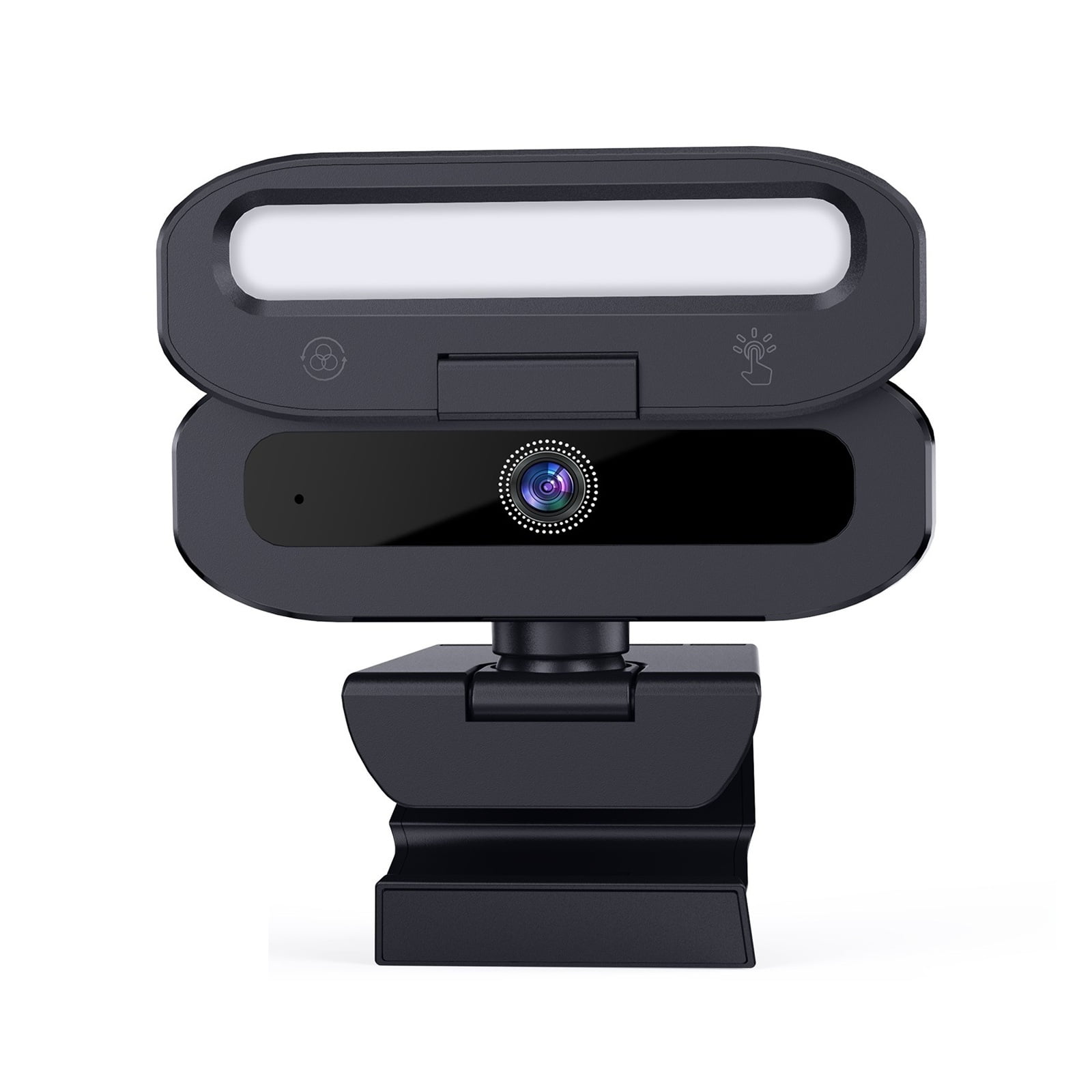 4K Webcam with Privacy Shutter & Fill Light, 1.5M Cable & Type-C ...