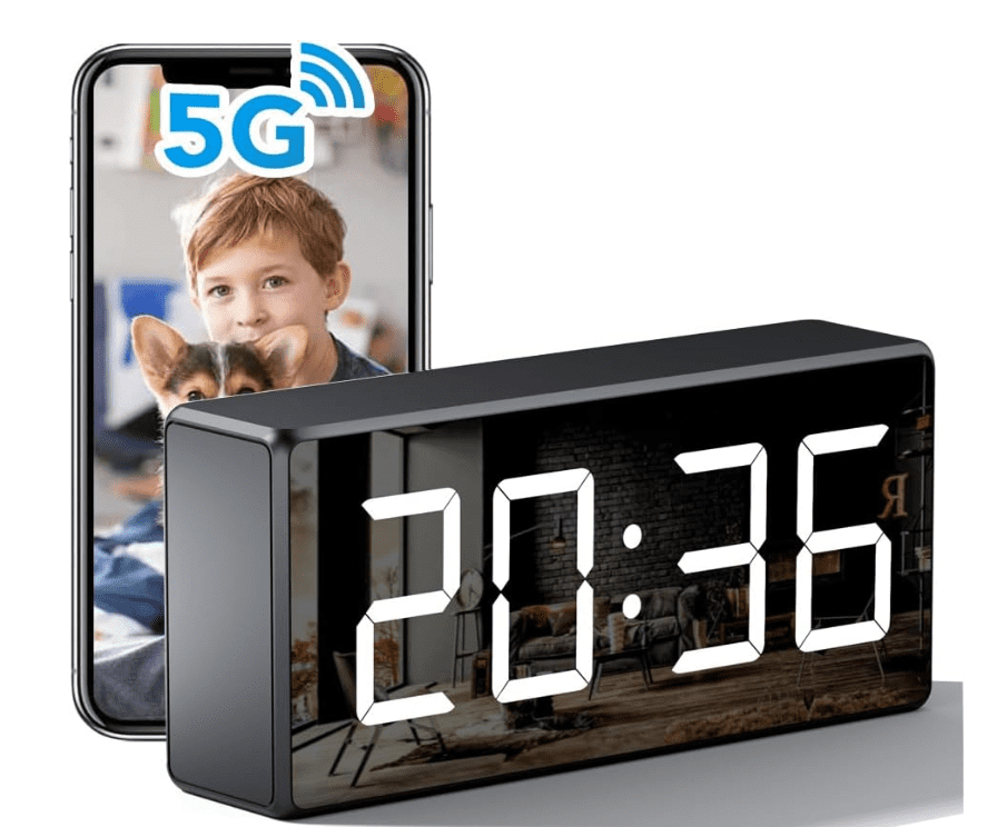 Nanny Camera Clocks