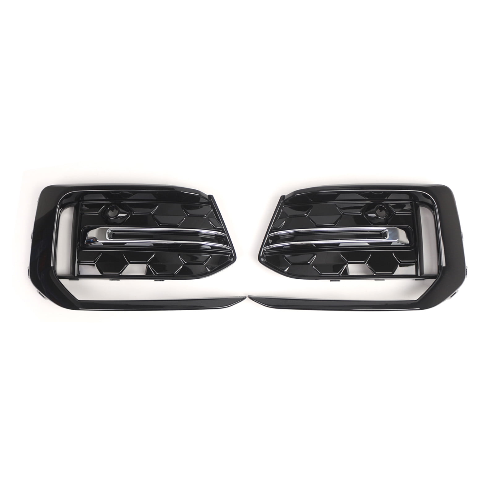 4K0807647C 4K0807647 Replacement Car Front Bumper Fog Lamp Grills Trim ...