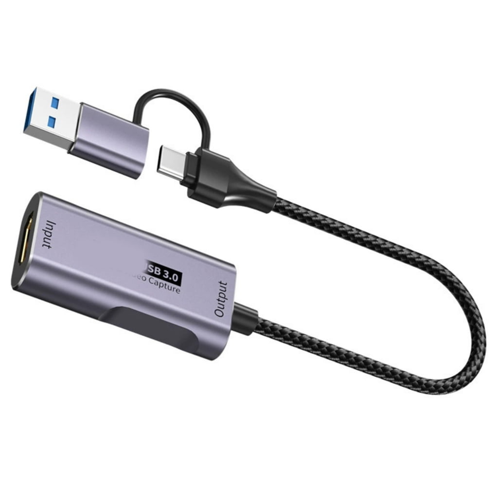 4K60Hz UHD HDTV to USB C Sound Video Captures Recorders for Content ...