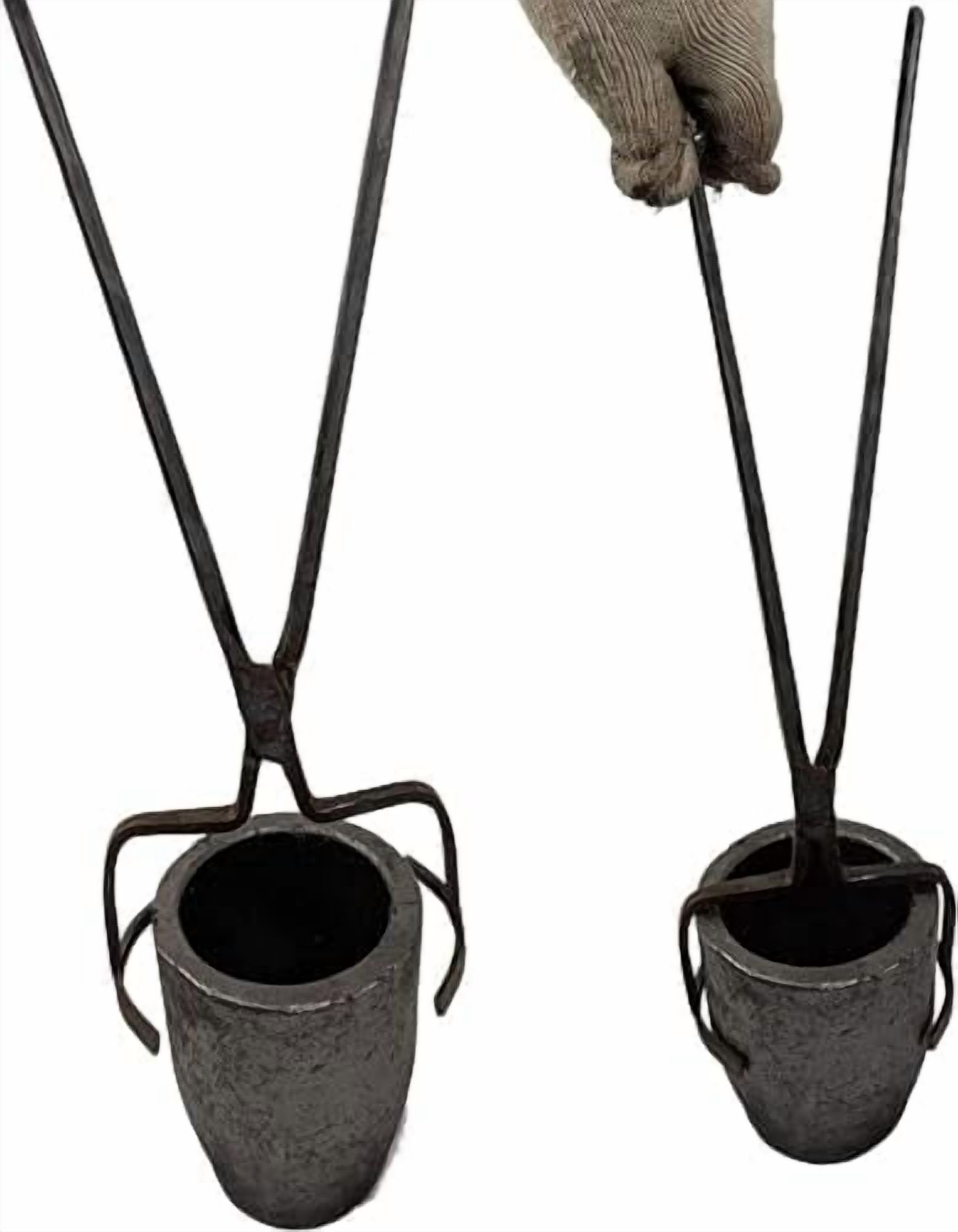4KG-8Kg Crucible Tongs for Melting Metal, Foundry Casting Tools Lifting ...