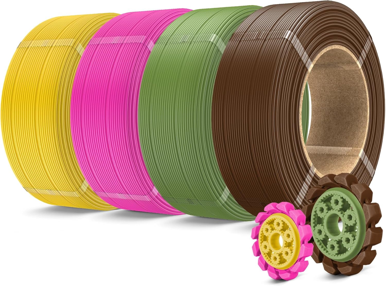 4KG PLA+2.0 3D Printer Filament Refill, Stronger PLA+ Filament Bundle ...