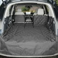 4Knines SUV Split Cargo Liner for Fold Down Seats, Black, Large ...
