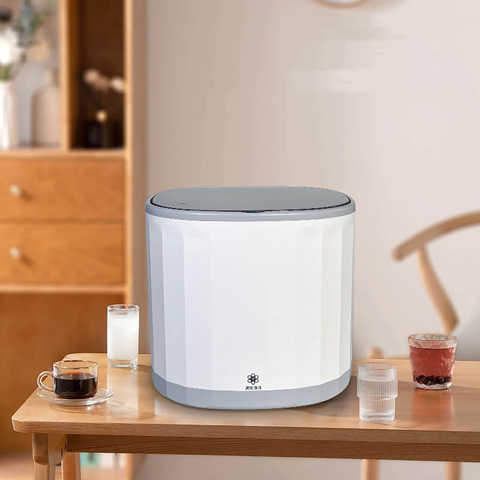 4L 5V Automatic Tea Cup Cleaner, Portable Mini Dishwasher with 360 ...