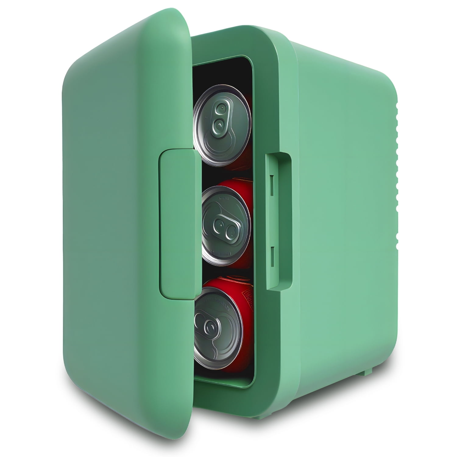 4L/6Can Mini Fridge, Retro Design ,Portable Skincare refrigerator ...