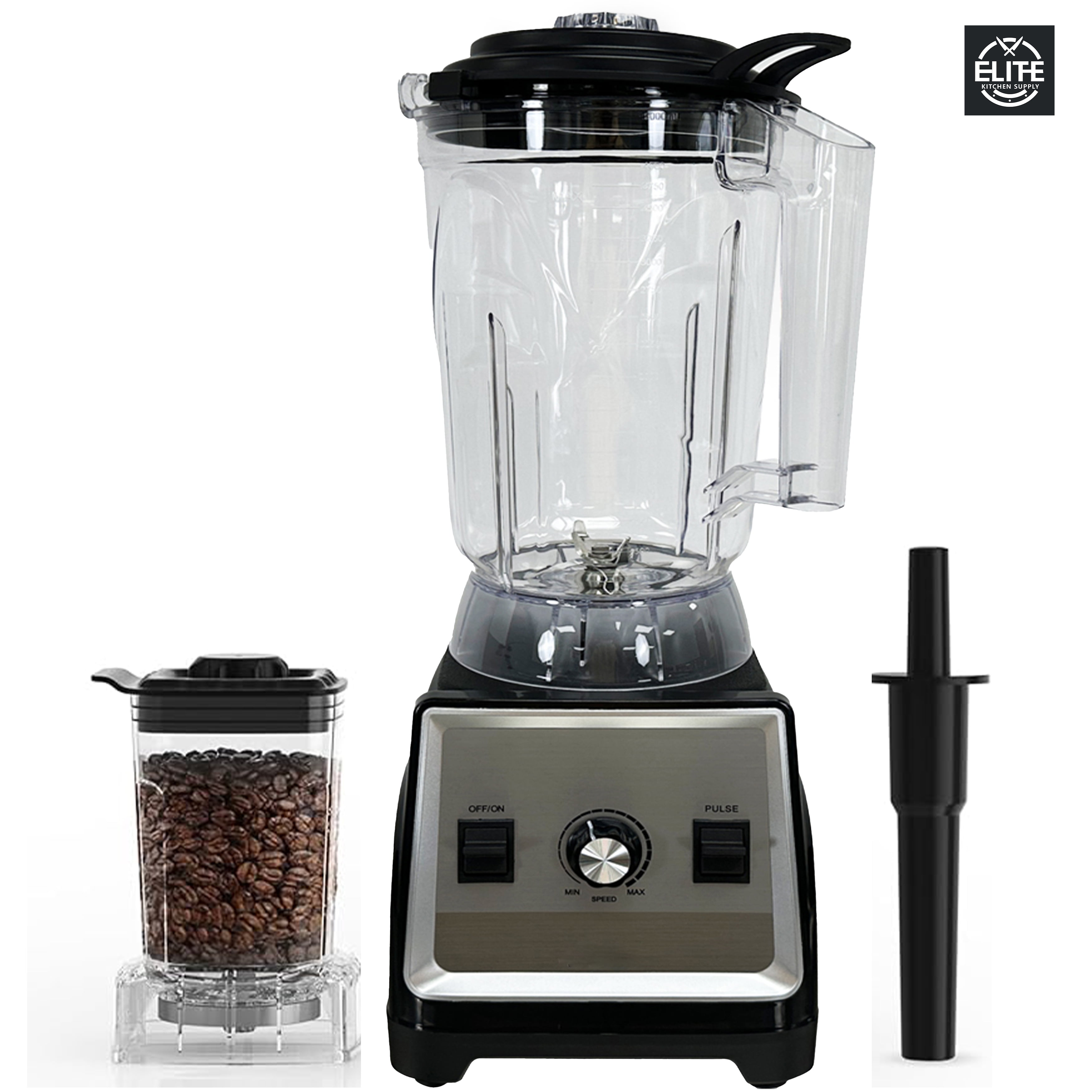 4L Blenders for Kitchen with 2000W Motor, 135 Oz. Large Capacity, 2-in-1 Blender & Grinder Combo ...
