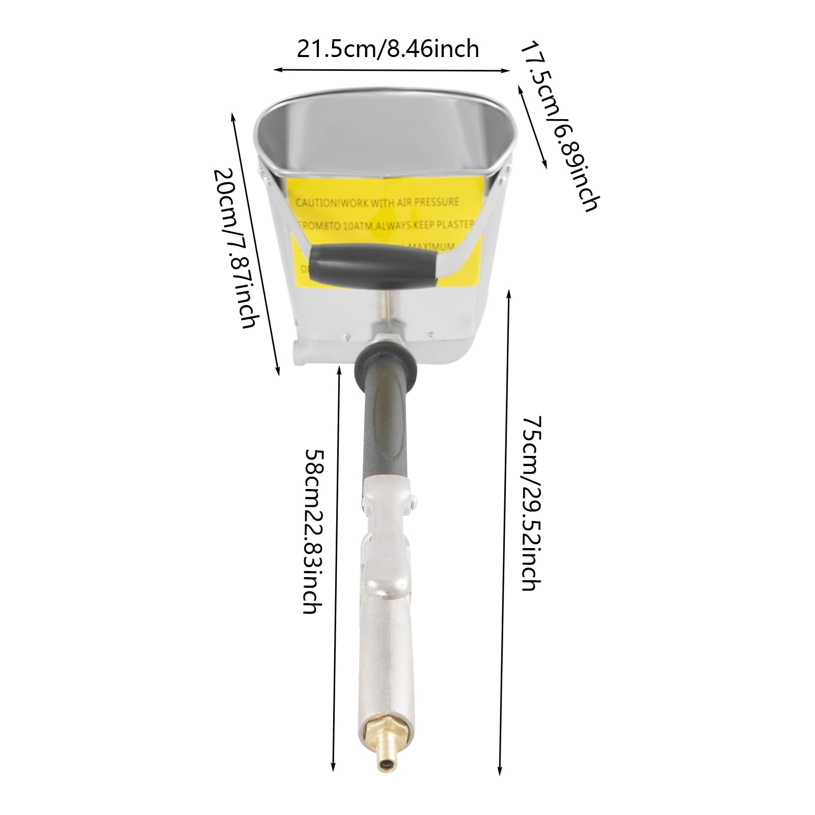 4L Cement Stucco Sprayer, Stucco Cement Texture Hopper, Stucco Sprayer ...