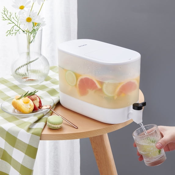4L Cold Water Kettle with Faucet, Household Refrigerator Beverage ...