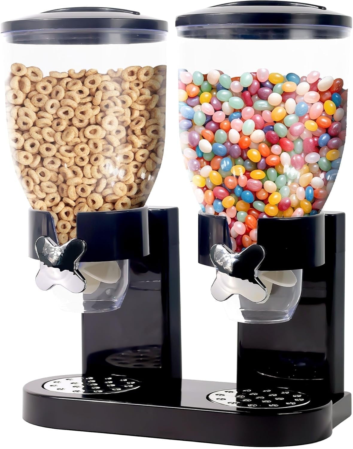 4L Dry Food Dispenser, 4L Large Capacity Cereal Container Airtight ...