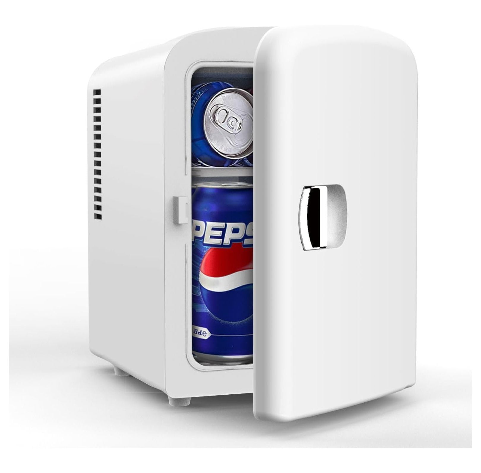 4L Mini Fridge 6 Can Portable Cooler & Warmer Compact Refrigerators ...