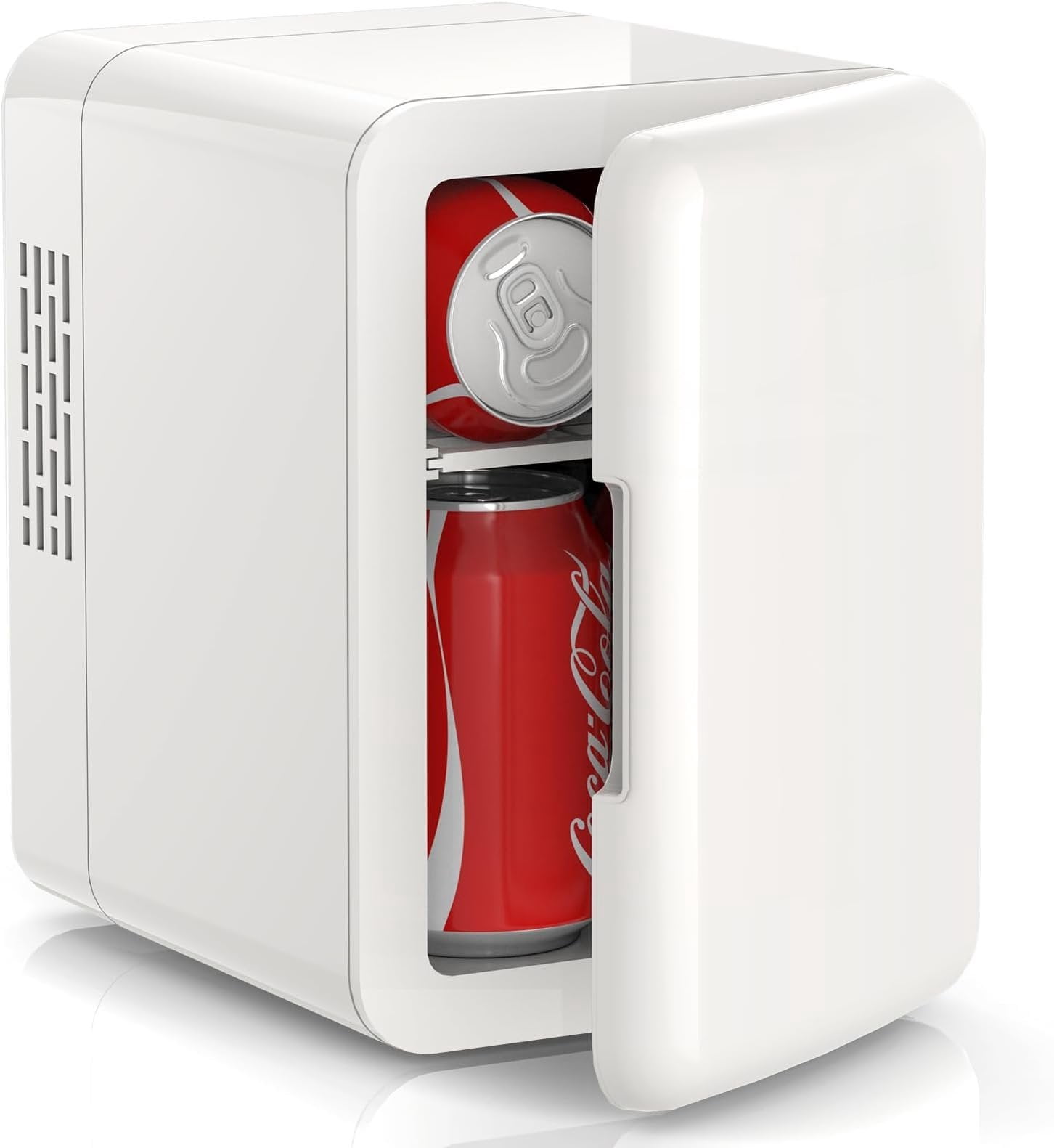 4L Mini Fridge for Skincare & , 110V/12V Cooler & Warmer Portable ...