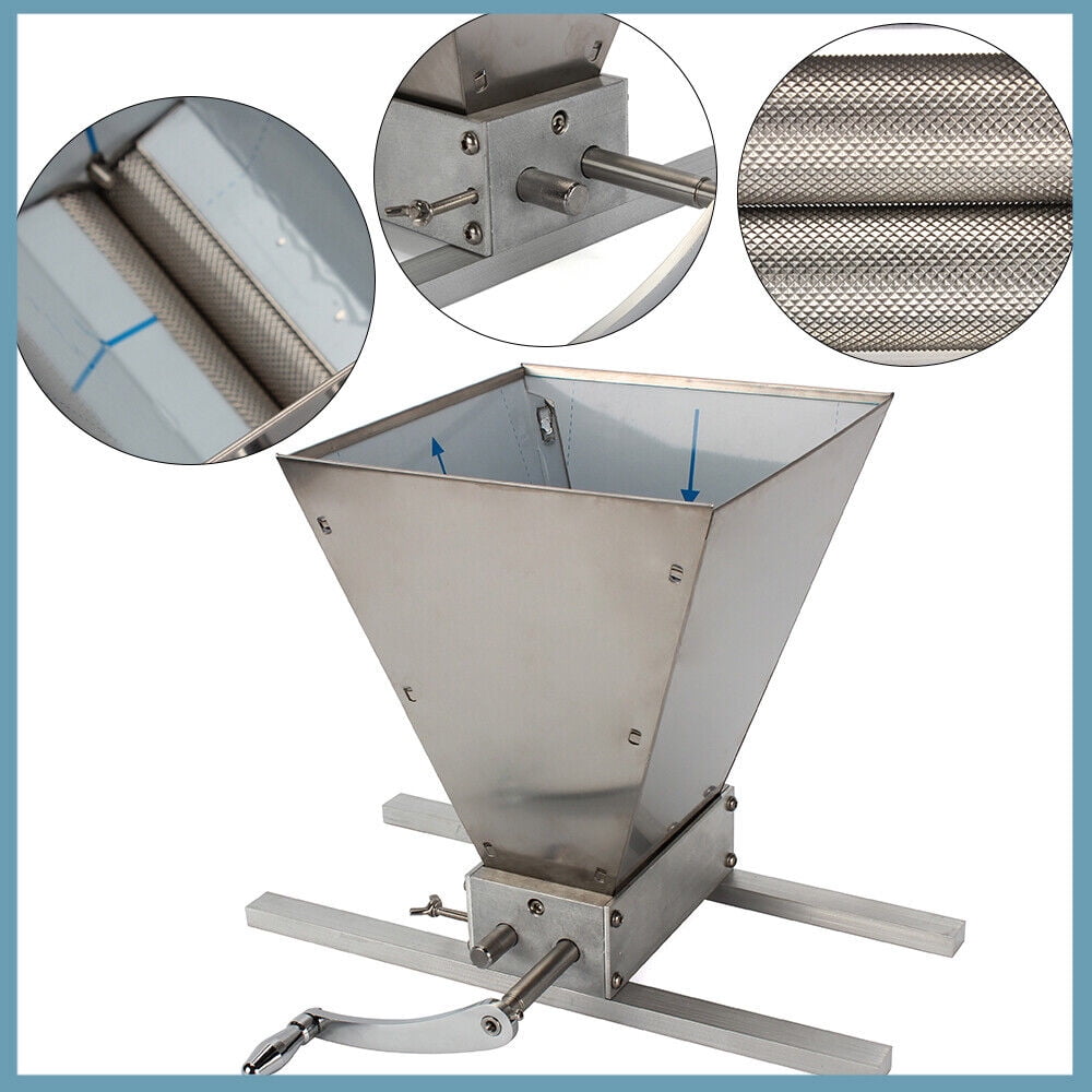 4L New Handcrank Grinder Grain Crusher Food Wheat Cereal Grinder Hand ...