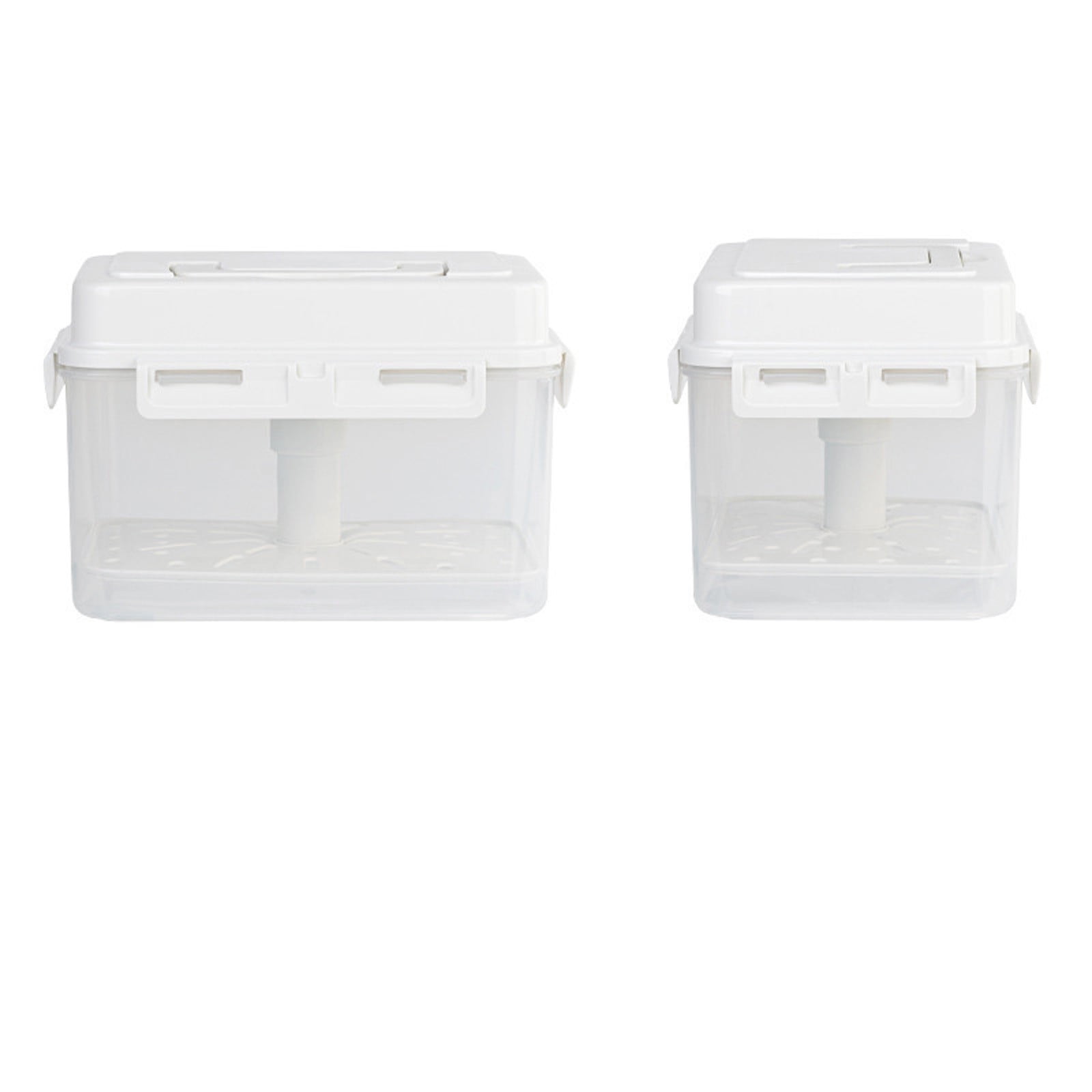 4L Press-Type Pickle Jar Household Food-Grade Plastic Pickle Jar Pickle ...