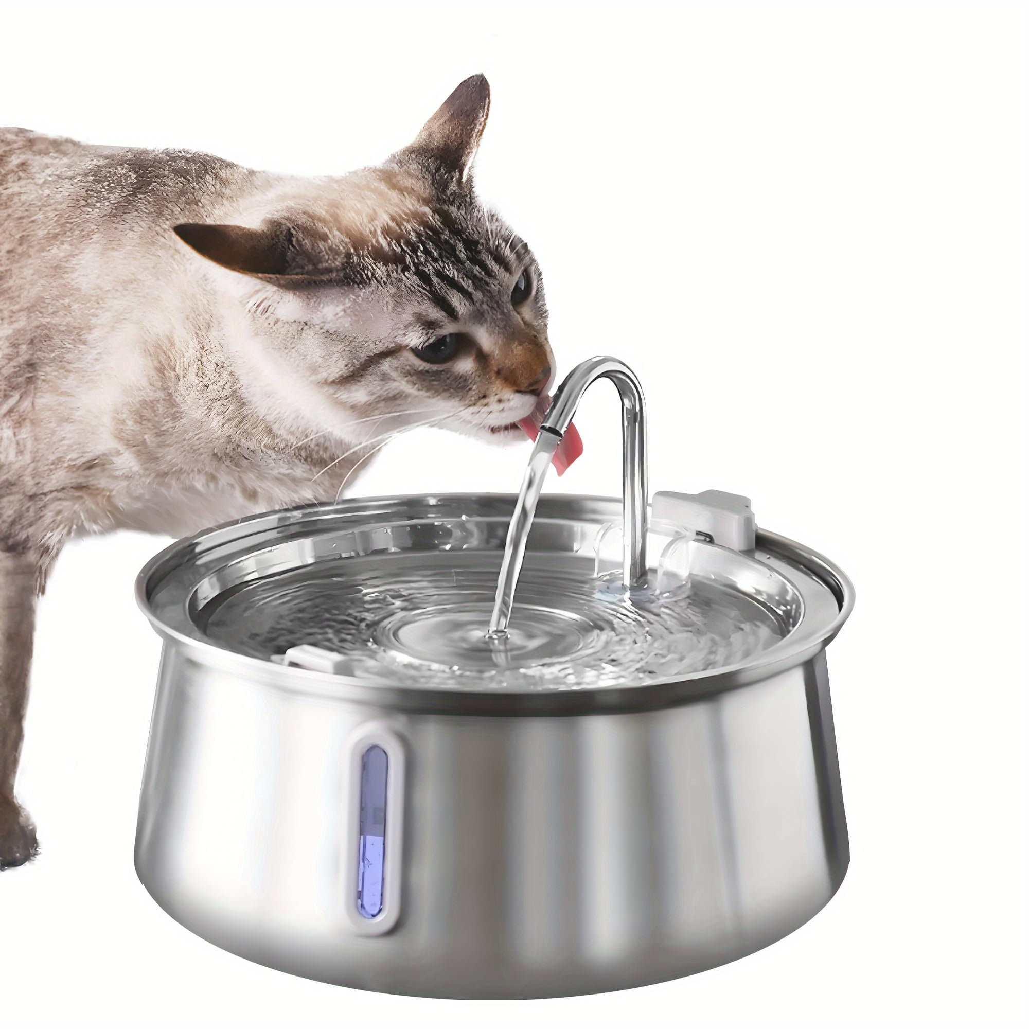 4L Smart Pet Water Fountain - Large Capacity, USB Rechargeable ...