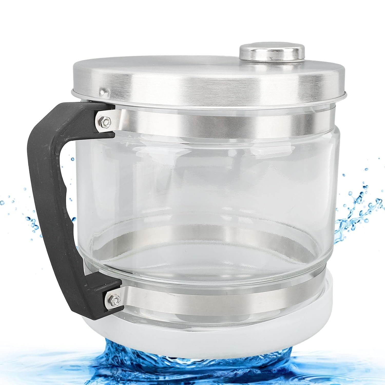 4L Water Container for Distiller, Portable Glass Distilled Water ...