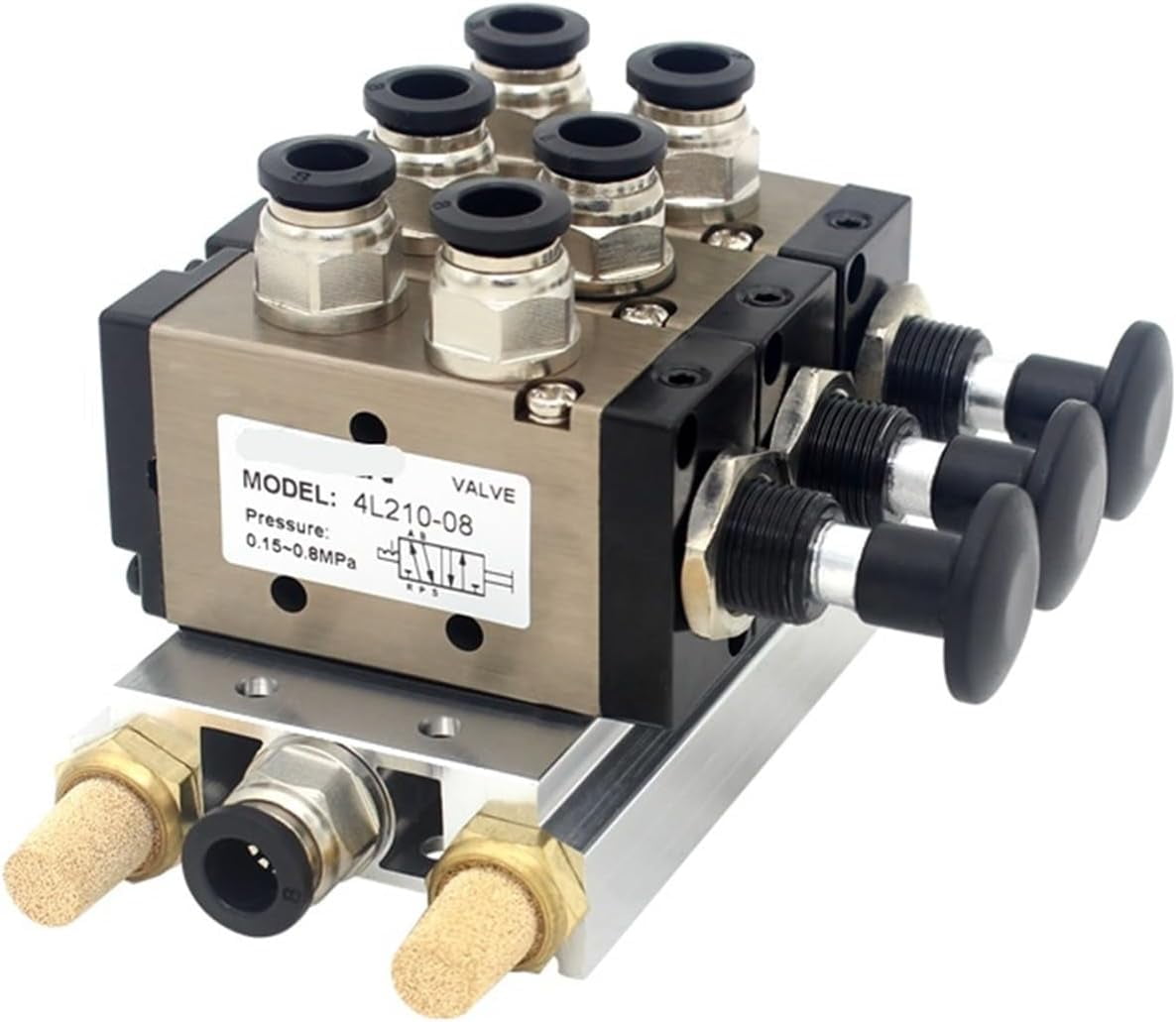 4L210-08 4R210-08 manual valve two-way five-position push-pull ...