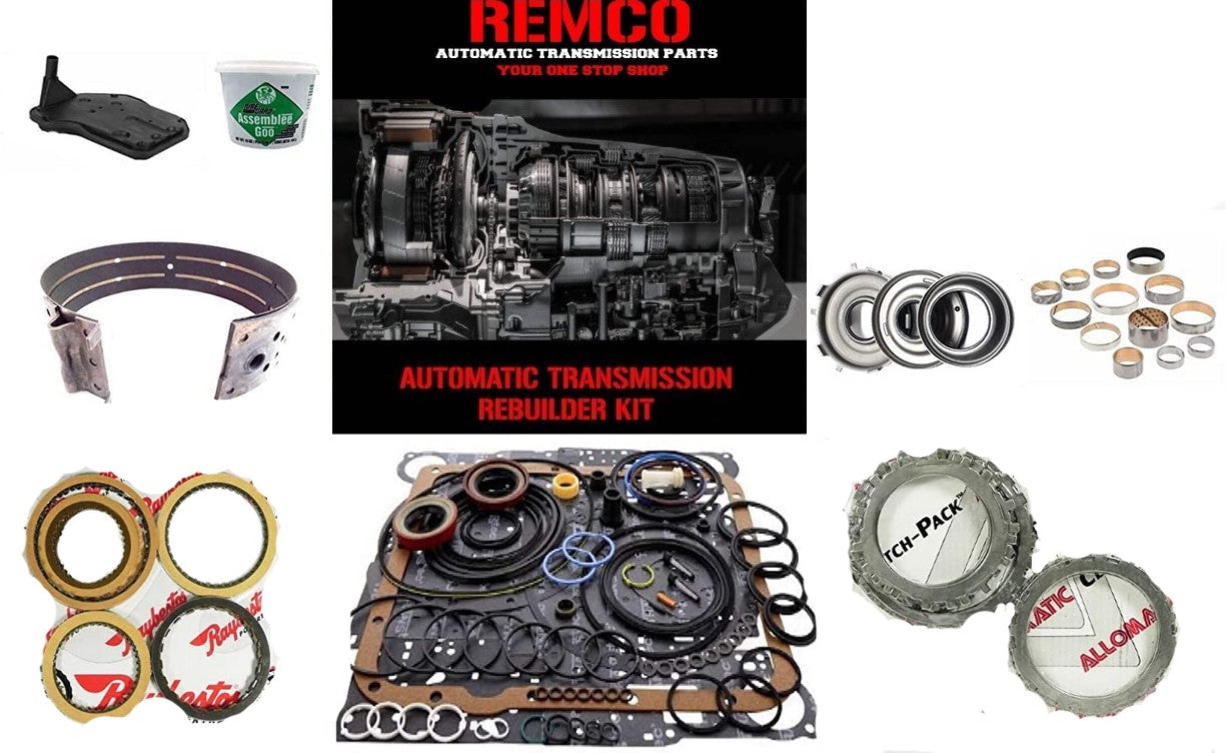 4L60E 4L65E Master Rebuild Kit â ¬ Deluxe Transmission Overhaul Set ...