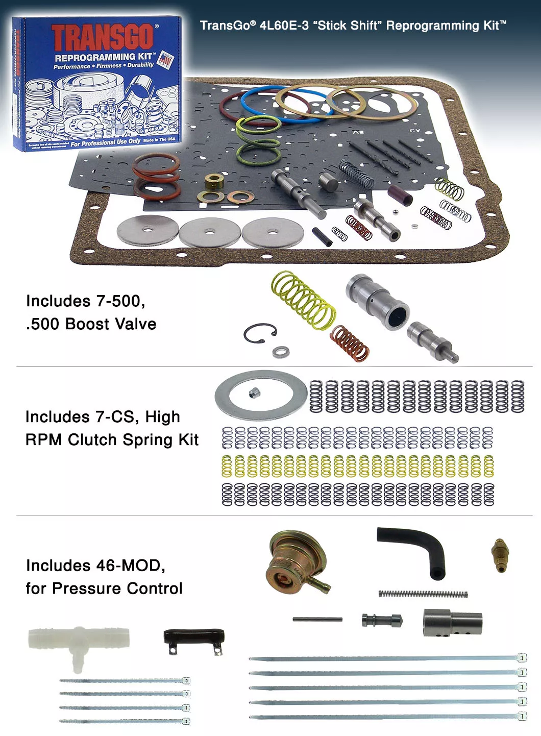 4L60E-3 Transgo Reprogramming Kit 93-05 (4L60E-3)* - Walmart.com